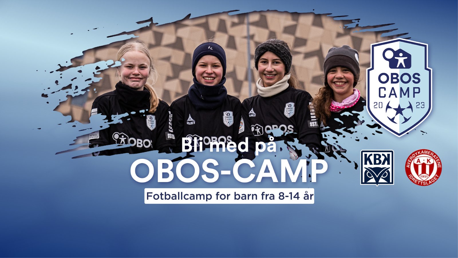 Meld deg på OBOS-Camp på Averøy! / Kristiansund